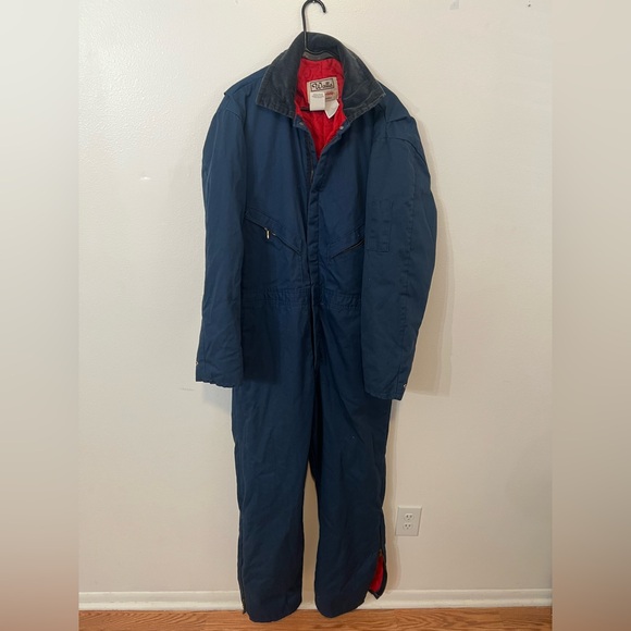 Walls | Jackets & Coats | Walls Blizzardpruf Red Insulated Coveralls ...